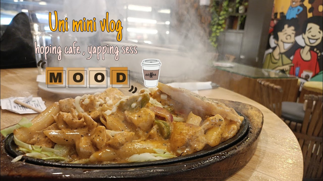 Uni , friends , yapping session with Masi ,hoping cafe , coffee , 🧆☕ ...