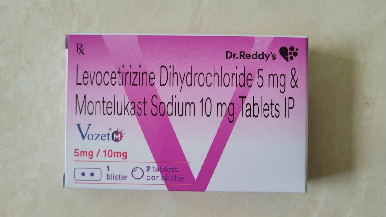 Brand Name Series | Drug #212 | Tab Vozet M | Levocetrizine 5 ...