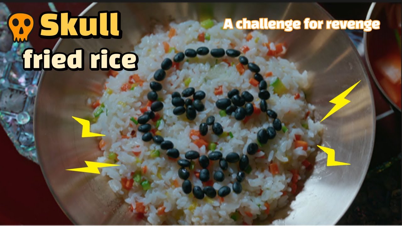 Scary, huh? Skull fried rice | Shin Hye Sun | Mr.Queen | kdrama mukbang ...