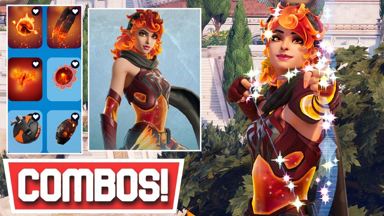 *NEW* BEST IMMORTAL ARTEMIS SKIN COMBOS [SEASON 2 BATTLE PASS ...