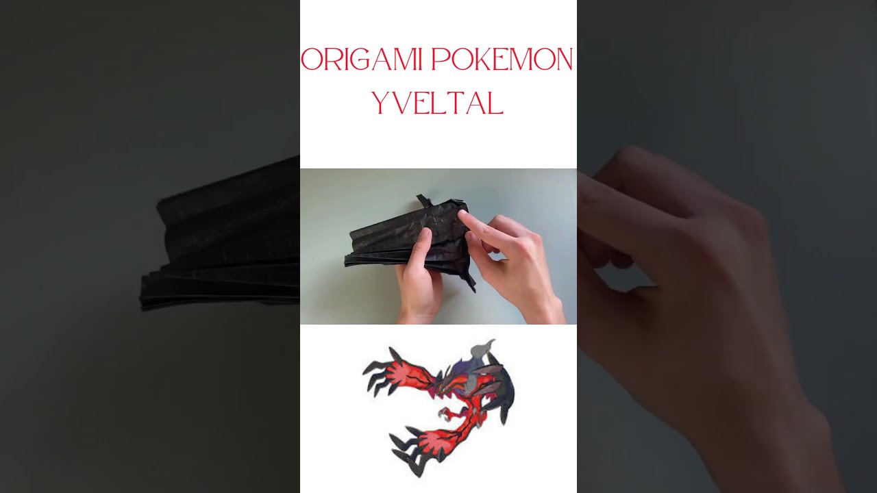 Origami Yveltal ゆちゃ#不登校→復学→五月雨 On X: