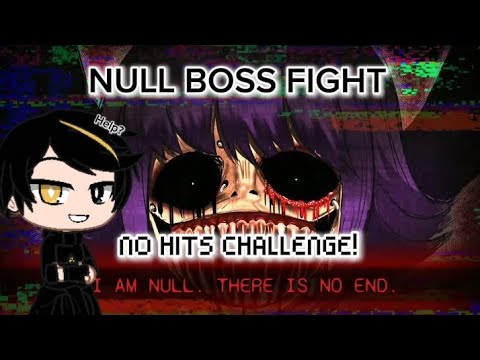 NULL BOSS FIGHT! || NO HITS CHALLENGE? || Wonderend 0 || gameplay (read ...