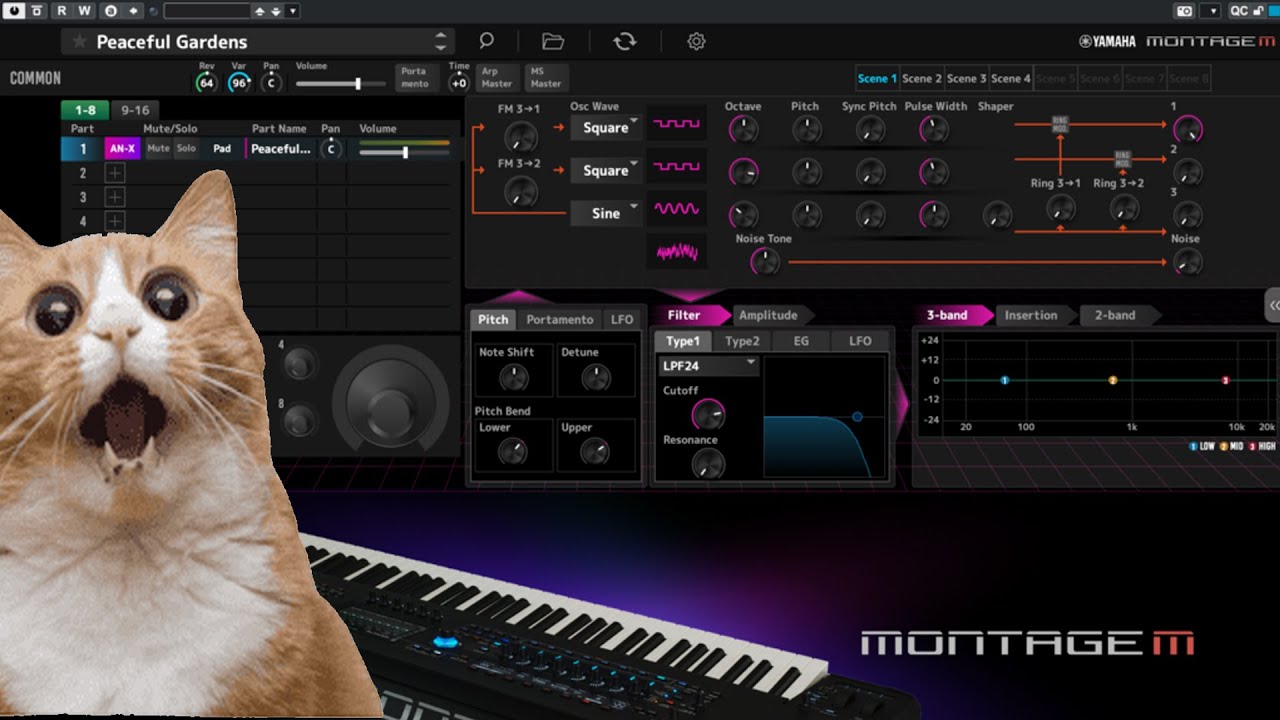 VSTi do YAMAHA MONTAGE M? || Expanded Softsynth Plugin (E.S.P ...
