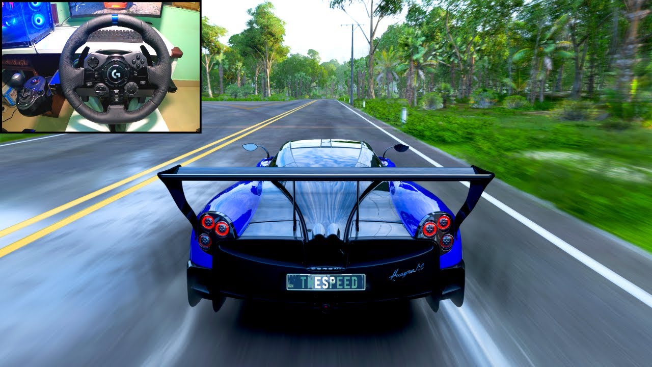 Forza Horizon 5 - Pagani Huayra BC | Logitech G923 Gameplay | FH5 ...