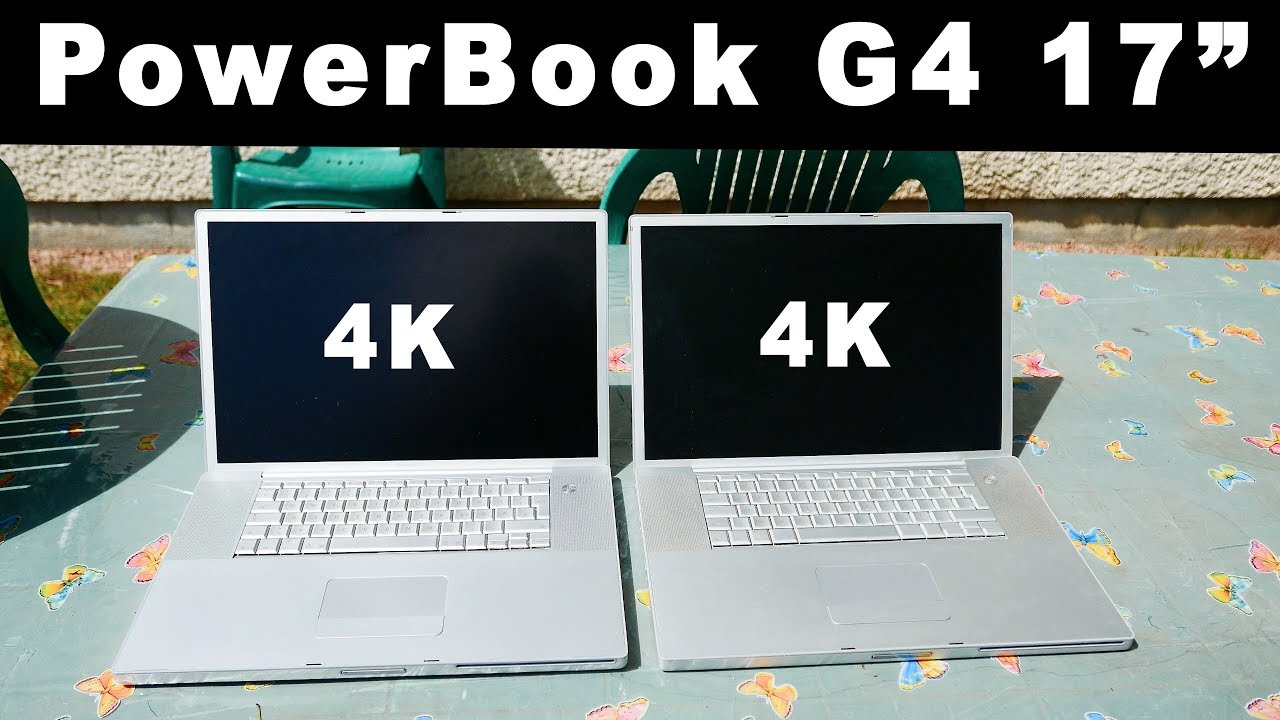 The PowerBook G4 Aluminium 17" in 4K - 2017 - YouTube