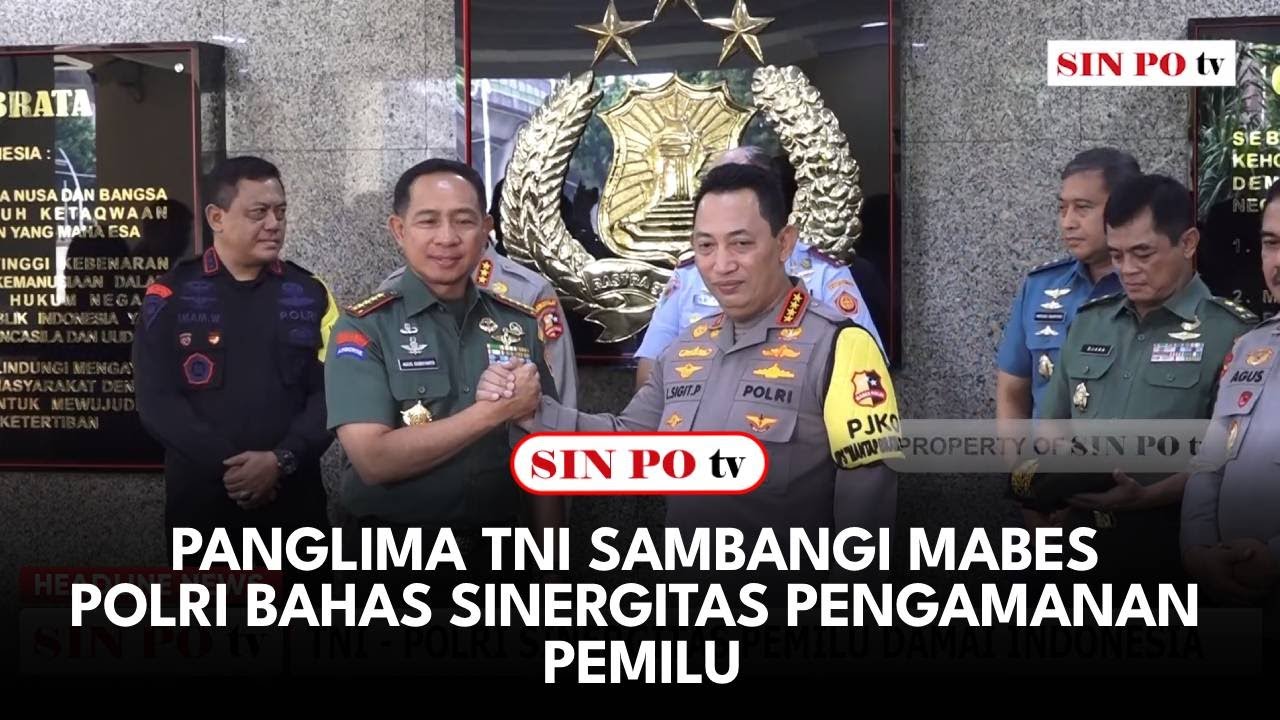 Panglima TNI Sambangi Mabes Polri Bahas Sinergitas Pengamanan Pemilu ... Panglima TNI Sambangi Mabes Polri Bahas Sinergitas Pengamanan Pemilu ...
