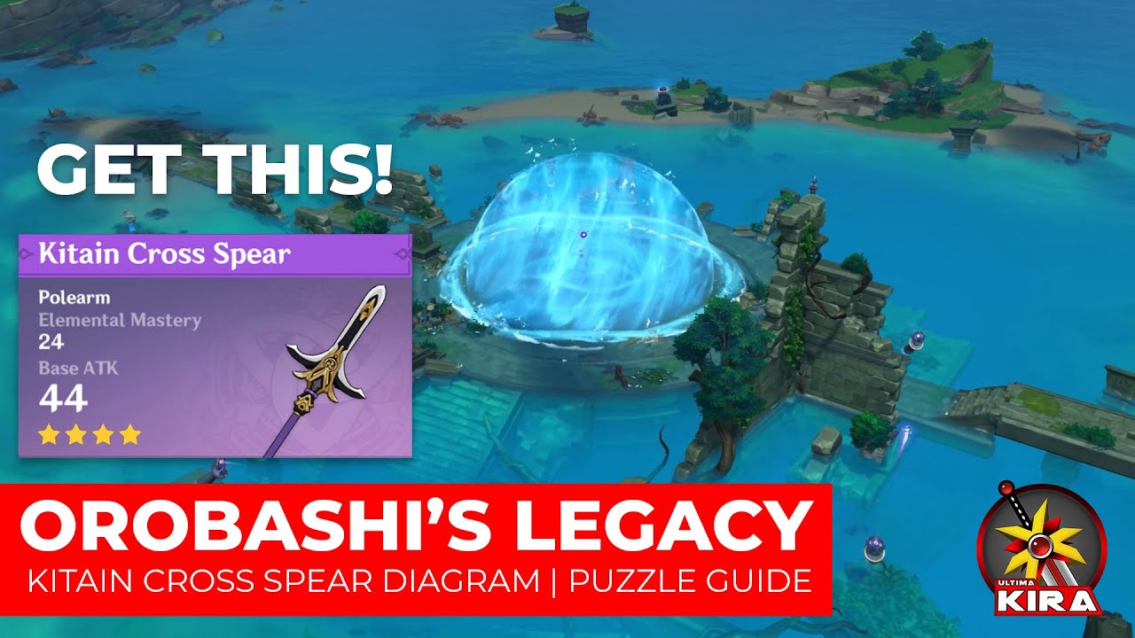OROBASHI'S LEGACY (COMPLETE) HOW TO GET KITAIN CROSS SPEAR - YouTube