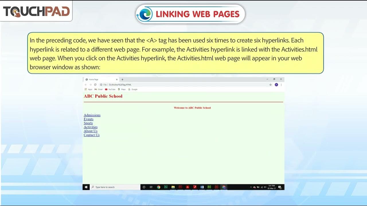 𝐋𝐢𝐧𝐤𝐢𝐧𝐠 𝐖𝐞𝐛 𝐏𝐚𝐠𝐞𝐬 |𝐂𝐡 𝟎𝟕|𝐏𝐥𝐮𝐬 𝐕𝐞𝐫 𝟐.𝟏|𝐂𝐥𝐚𝐬𝐬 𝟎𝟖 - YouTube