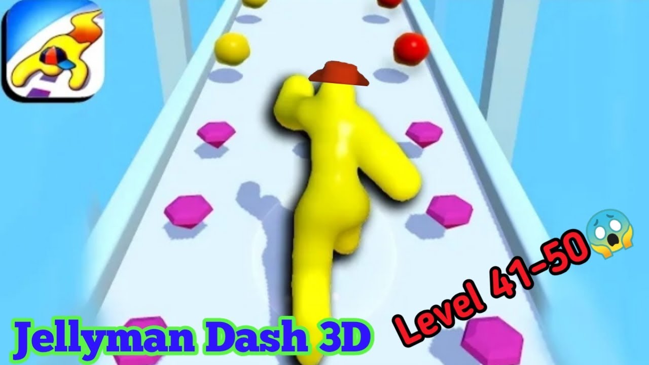 Jellyman Dash 3D: Run Games All Level 41-50 (iOS/Android) Gameplay ...
