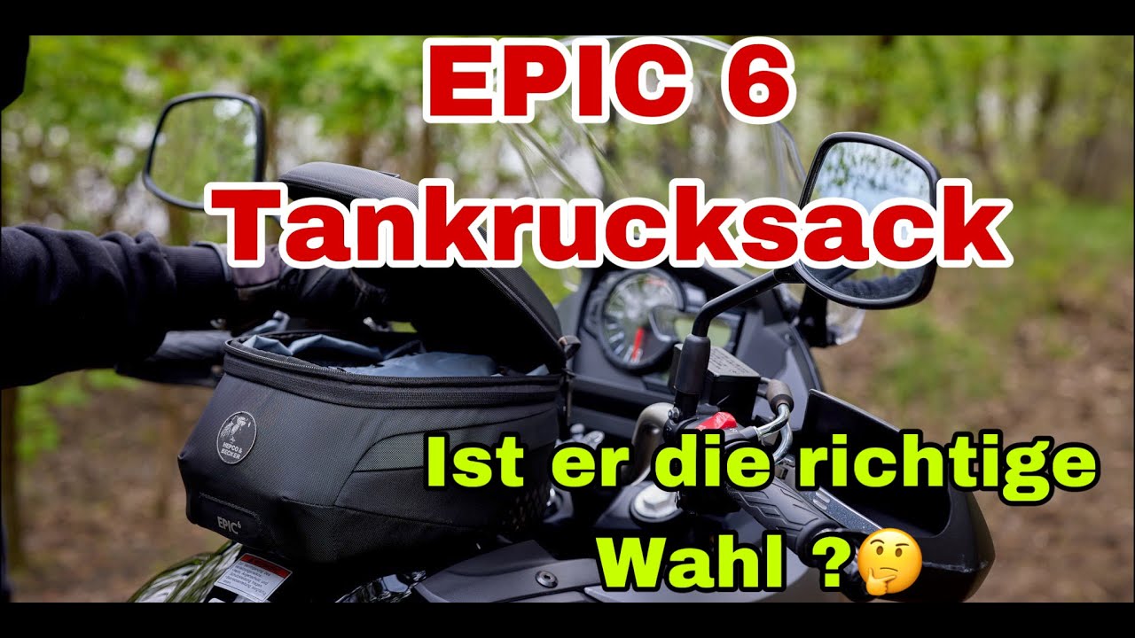 Tankrucksack - Ist er die richtige Wahl ? Hepco&Becker Epic 6 im Test ...