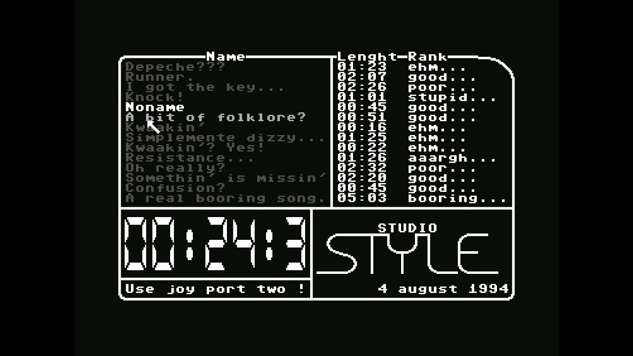 C64 Music - New Style of Music [1994] by Studio Style - YouTube