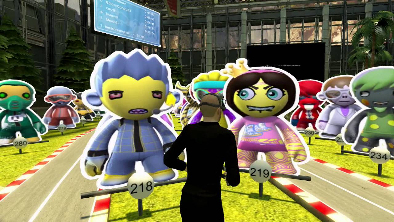 Playstation Home: ModNation Racers The Backstage Pass - YouTube