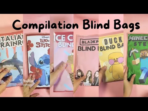 Compilation best of the best ASMR video Unboxing BLIND BAG - YouTube
