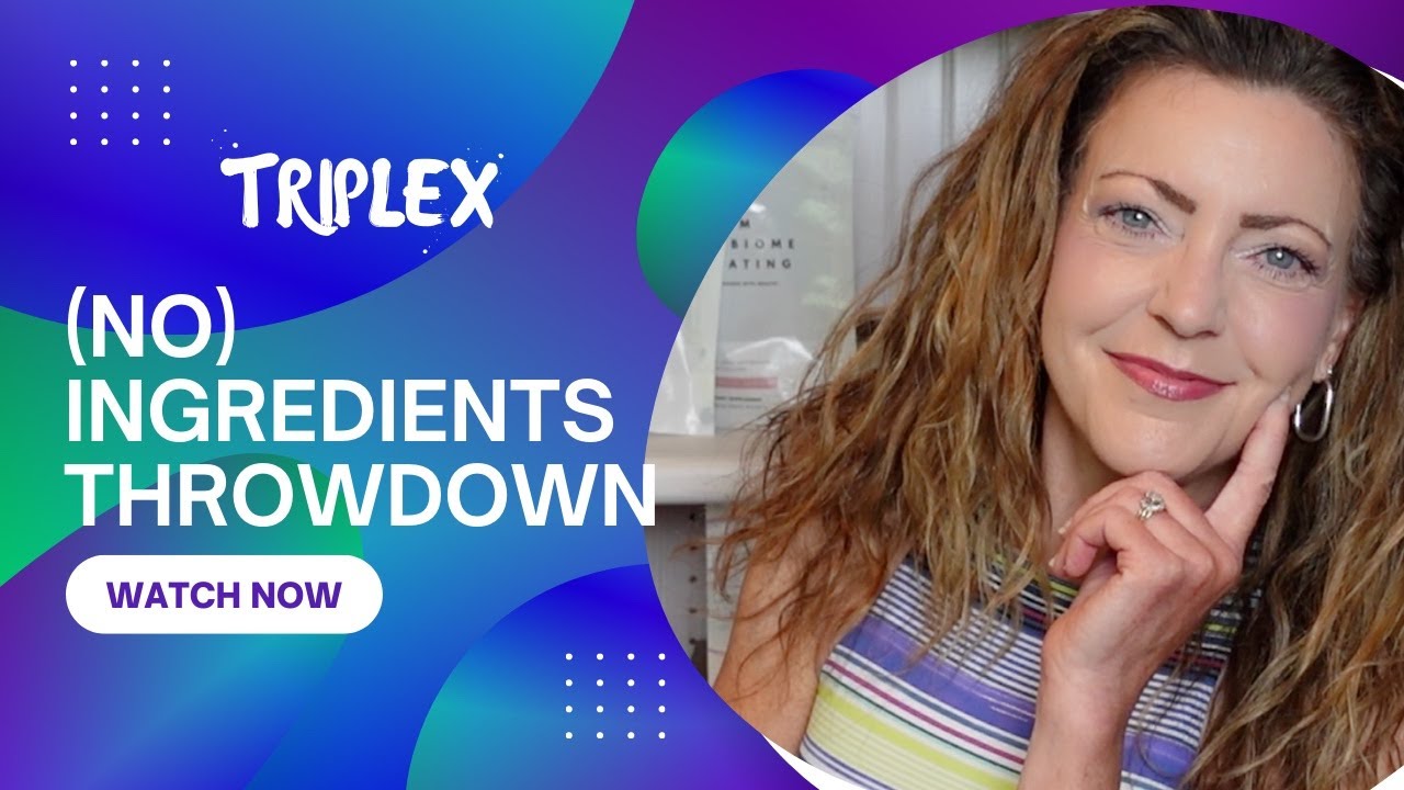 TRIPLEX (NO)Ingredients Throwdown. @guthealthisabigbigdeal - YouTube