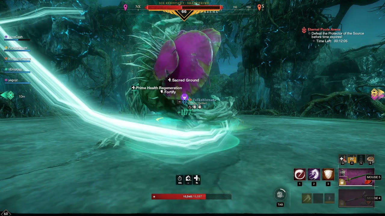 Eternal Pool Arena - Tank View - New World - YouTube