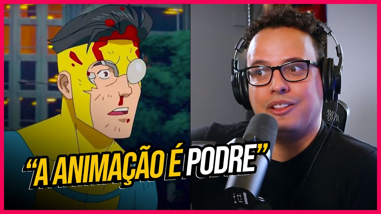 INVENCÍVEL parece desenho VELHO | Cortes do Cinemou Podcast - YouTube