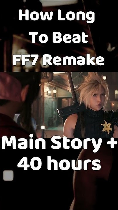How Long To Beat Final Fantasy 7 Remake Pt 1 - YouTube
