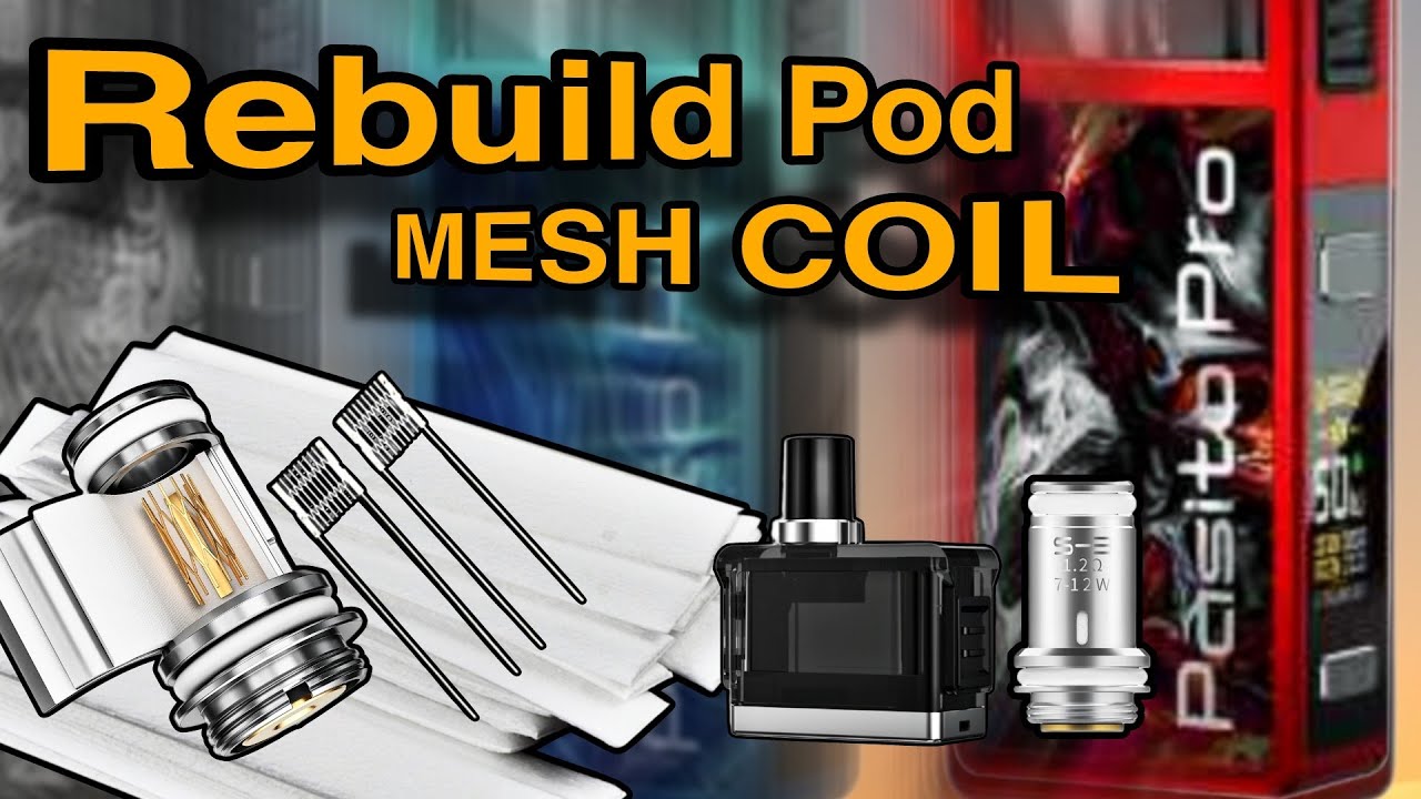 Pod Coils Replacement :Pasitos Family Rebuild w Vapjoy DIY Rebuild Kit ...