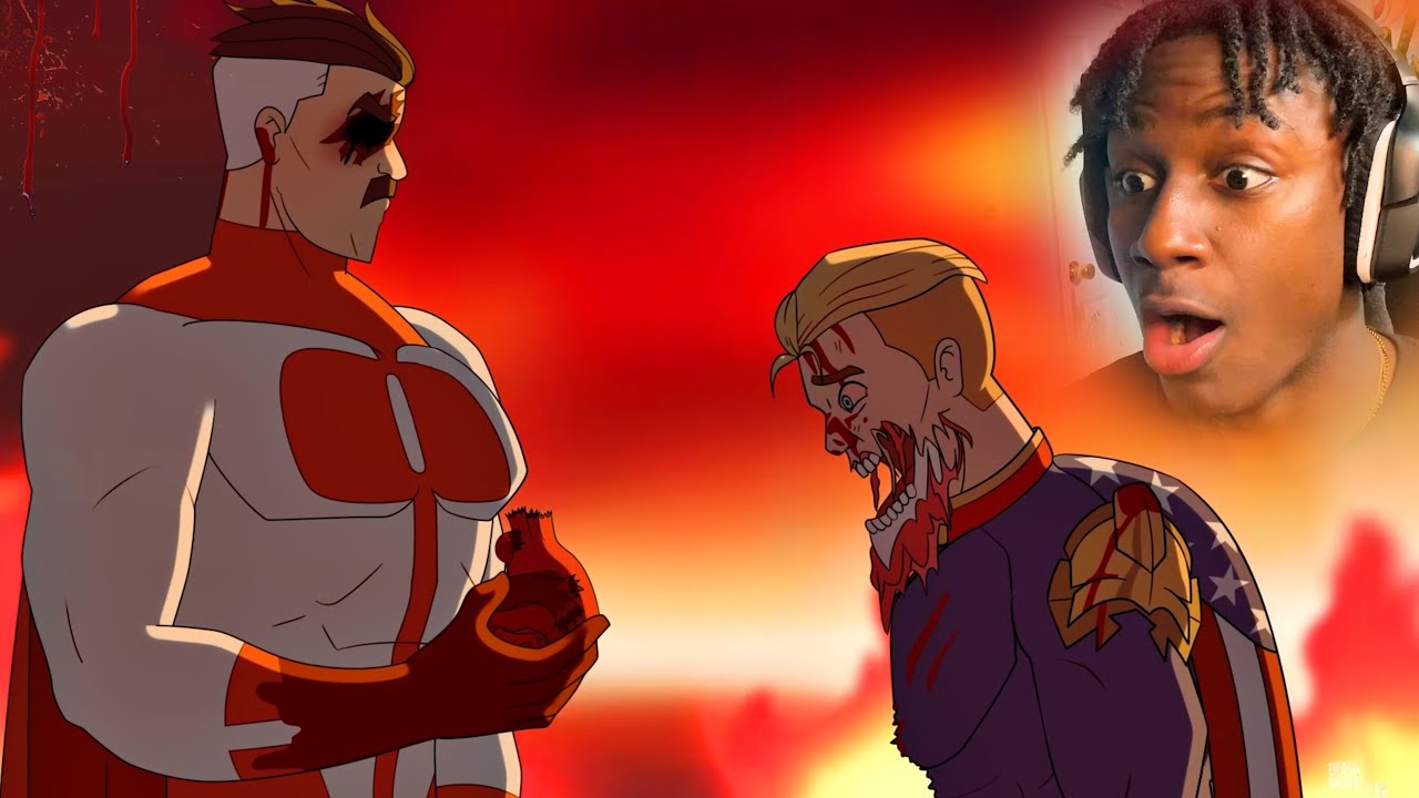 This Omni-Man VS Homelander Animation is INSANE!! Invincible VS The ...