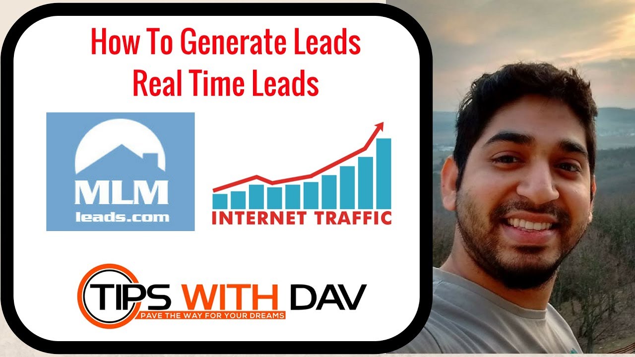 How to use MLM leads real time lead generation? - YouTube