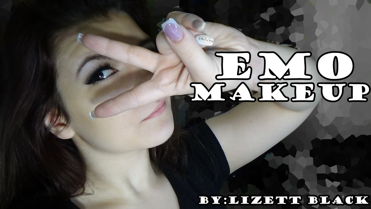 Emo smink/Emo makeup - YouTube