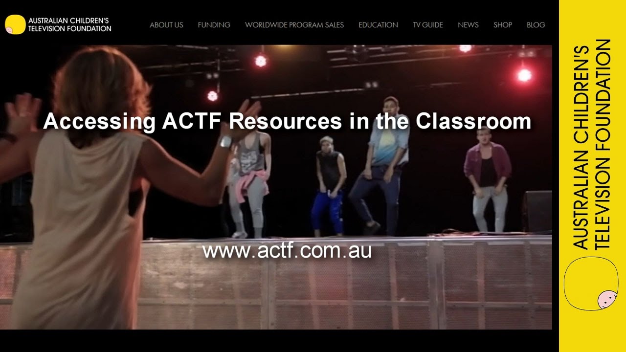 Professional Learning Webinar – Accessing ACTF Resources in the Classroom - YouTube
