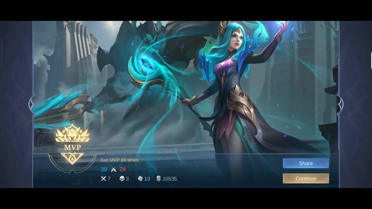 Vexana Mage 15kills + MVP | top global build - vexana best build mlbb # ...