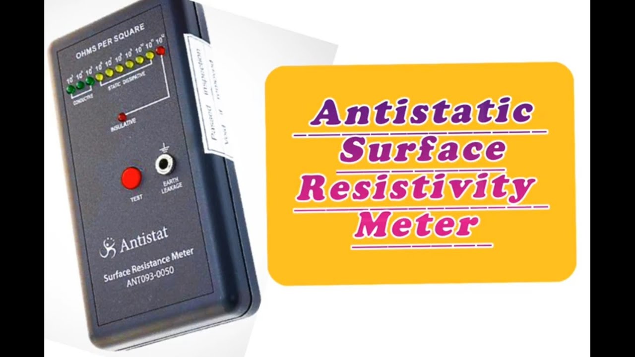 How To Use ESD Surface Resistivity Meter Reliable spares and ...