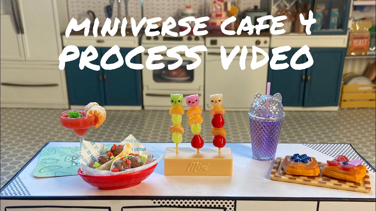 **Process Video MiniVerse Cafe 4 series (Part 2) - YouTube