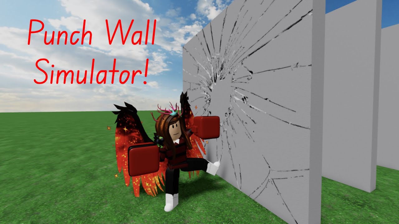 Punch Wall Simulator in ROBLOX! - YouTube