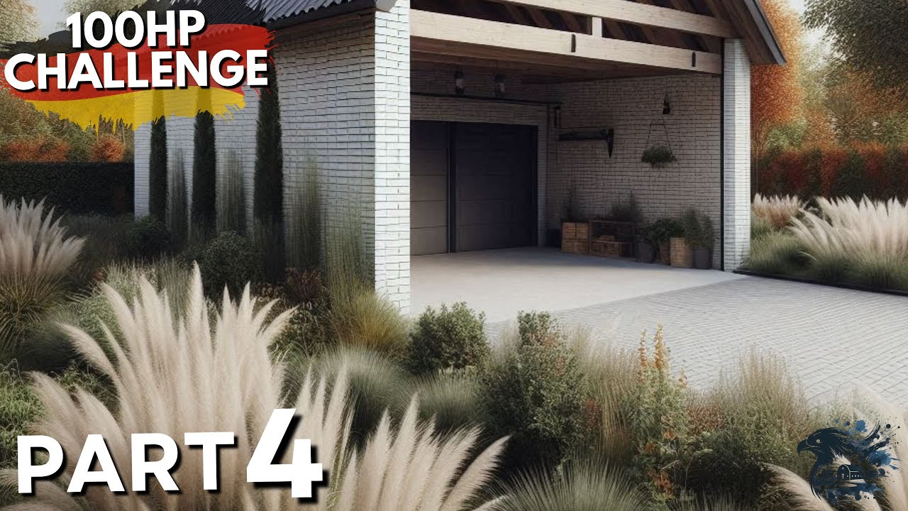 The yard is built & 2nd greenhouse! | FS22 Ostbeck 100HP Challenge ...