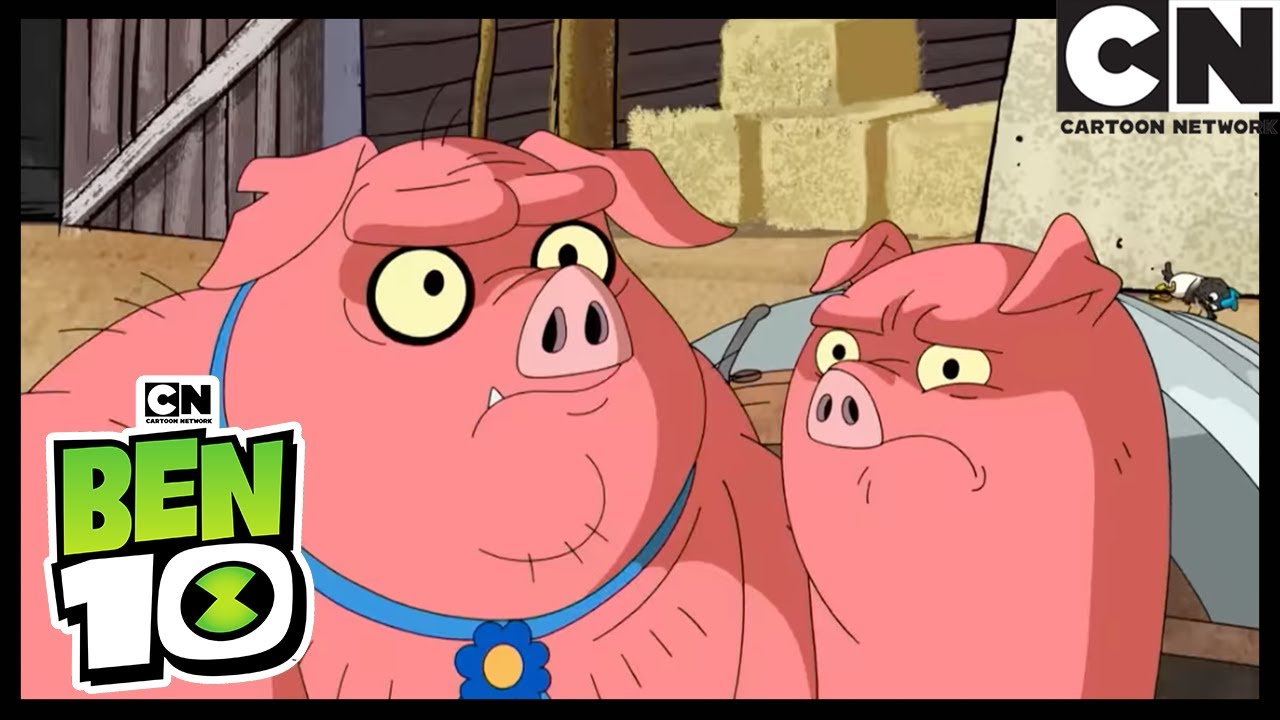 Ben 10 Teams Up With The Farm | Ben 10 | Cartoon Network - YouTube