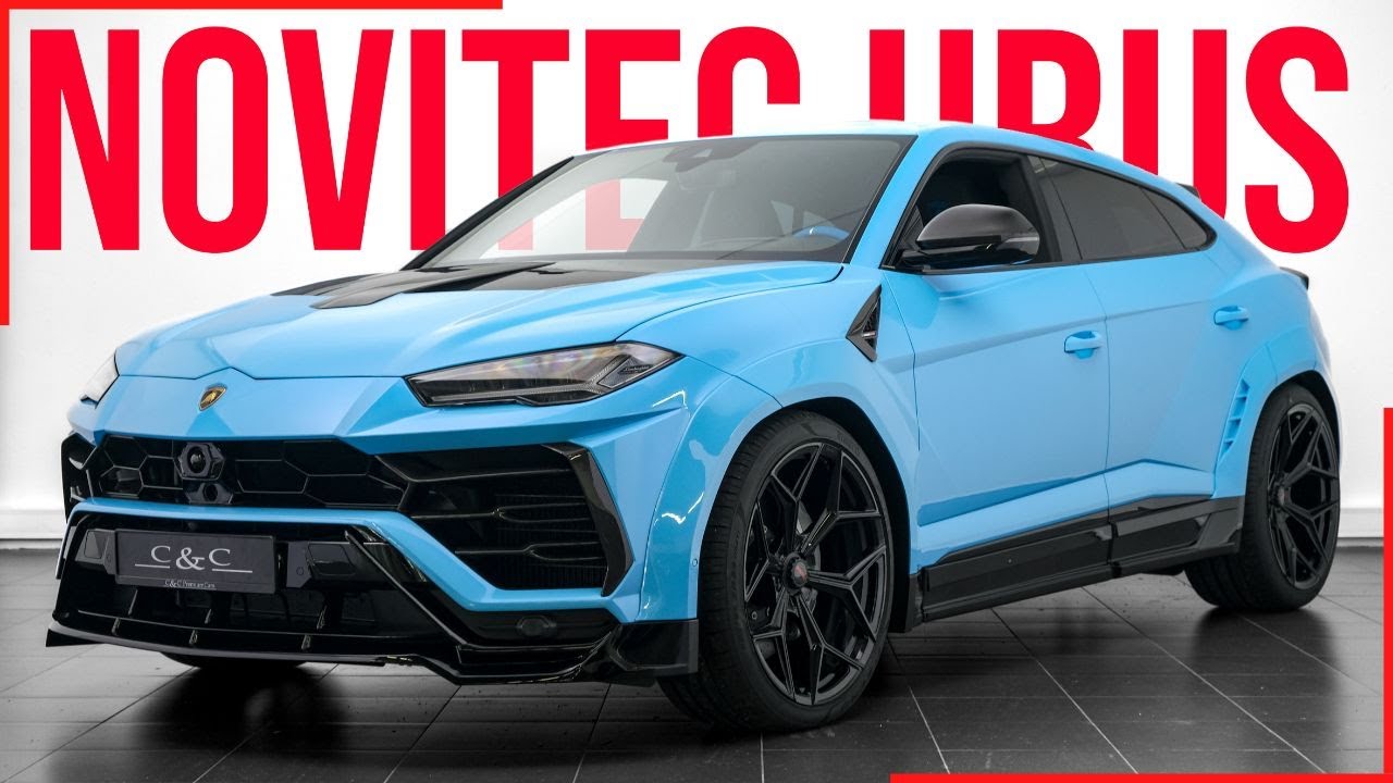 BLUE LAMBORGHINI URUS ESTESO - Widebody Lamborghini in Detail - YouTube