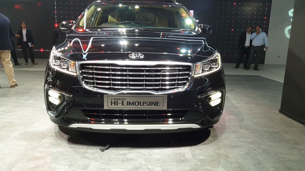 Kia Carnival Hi-Limousine Exterior&Interior|Carnival Black with Steel ...
