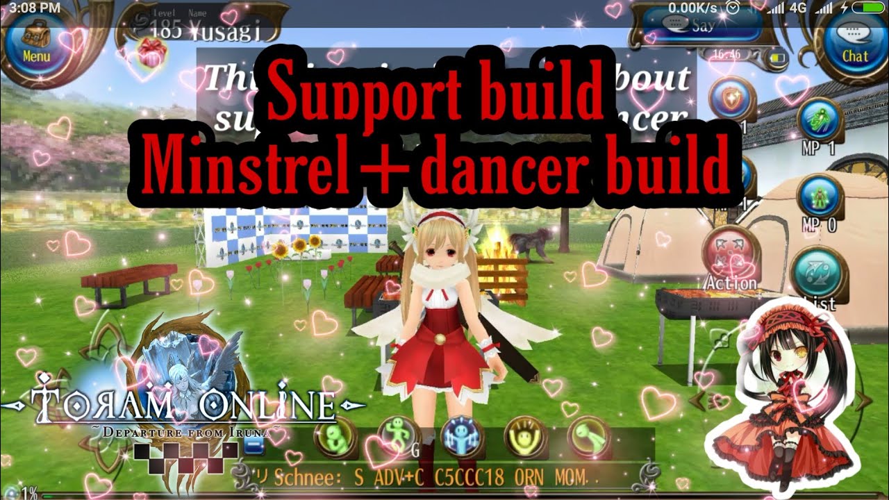 toram online - 1h md support minstrel + dancer build cap 185 - yusagi ...