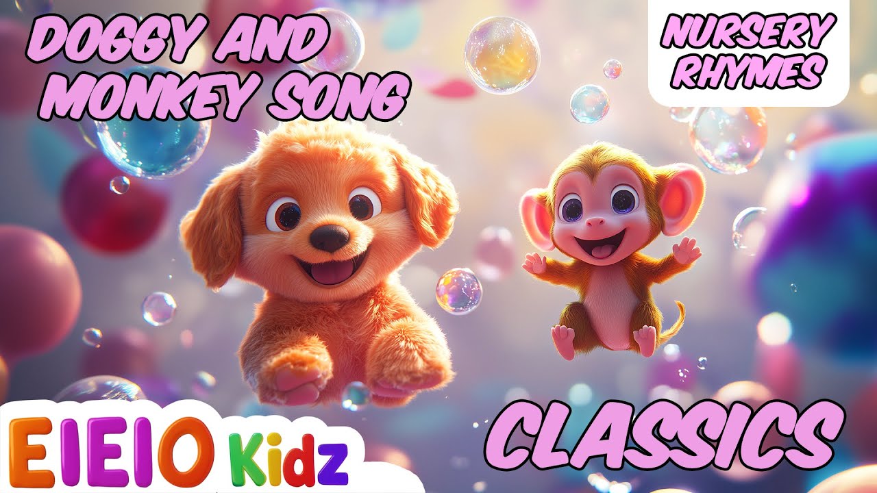 Nursery Rhyme for Kids | Doggy & Monkey Song | Classics – Sing Along ...
