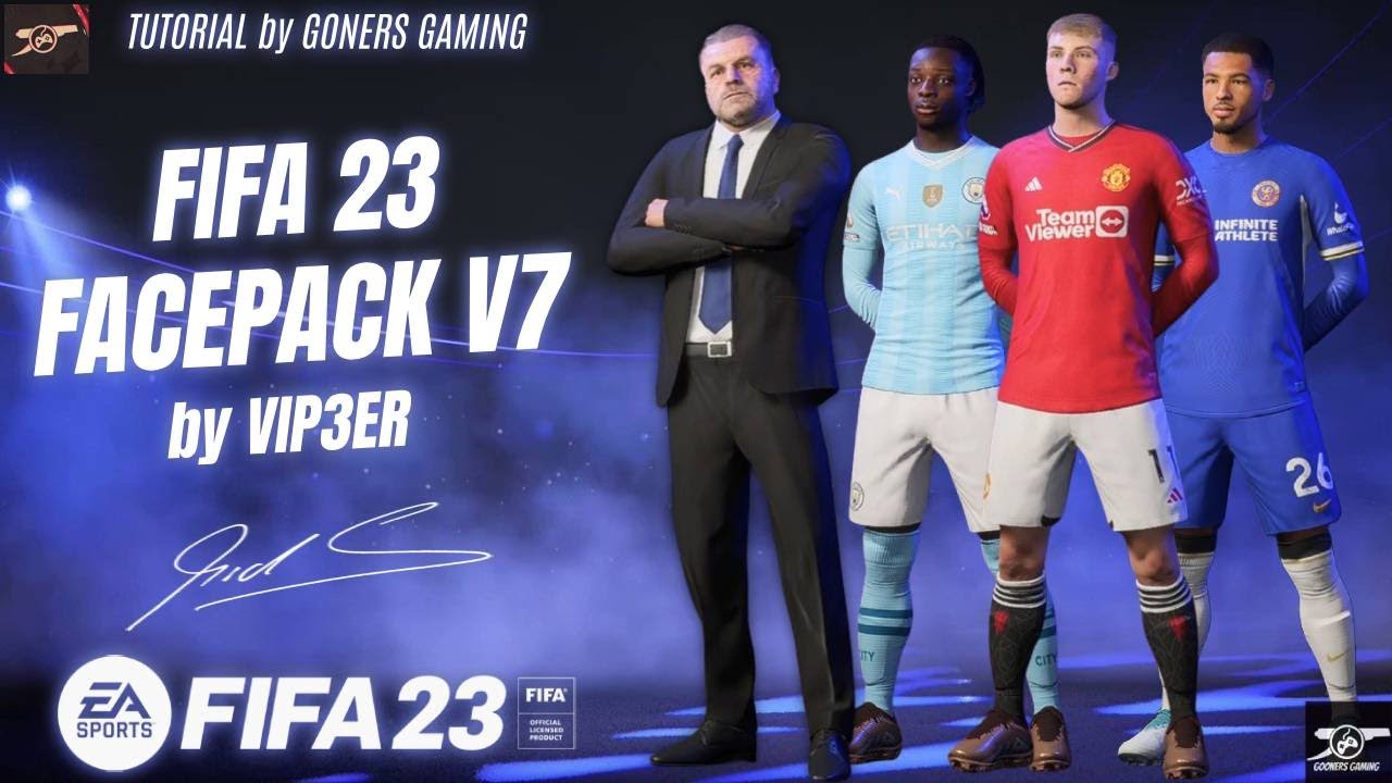 FIFA 23 MOD FACEPACK V7 TU 17.1 by VIP3ER + TUTORIAL INSTAL - FIFA 23 ...