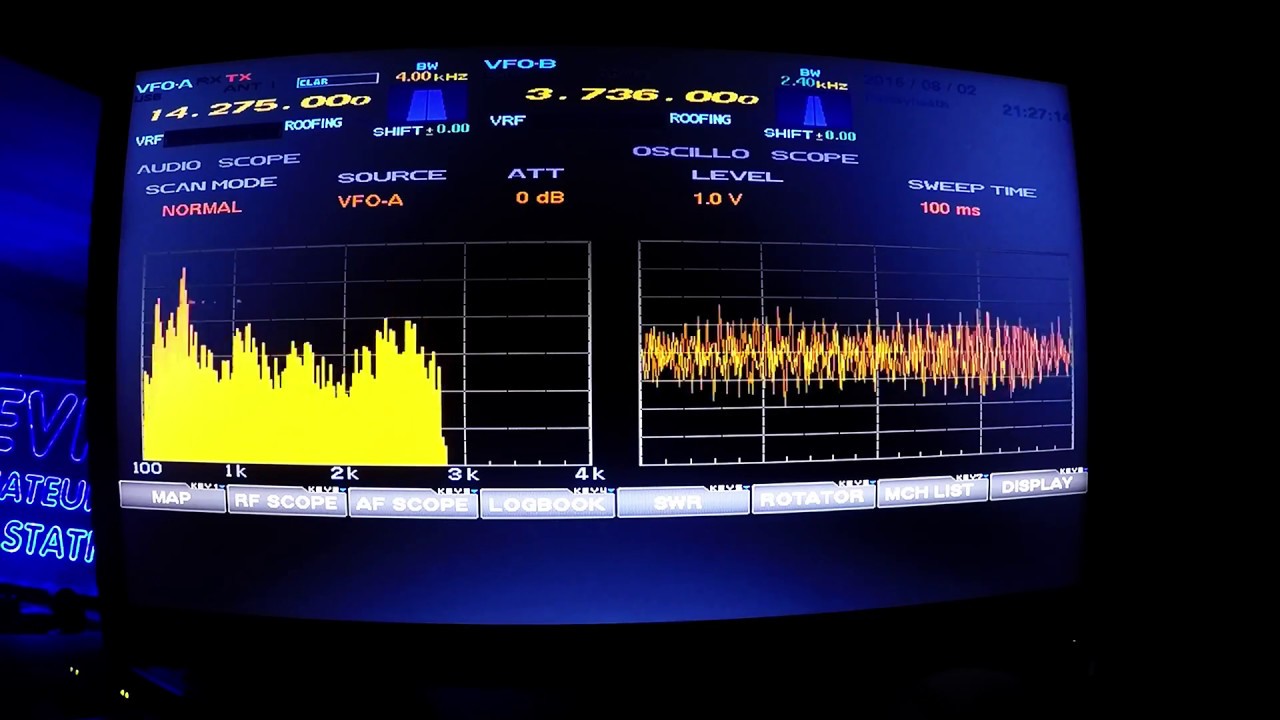 Yaesu FTDX5000MP on 20m. - YouTube