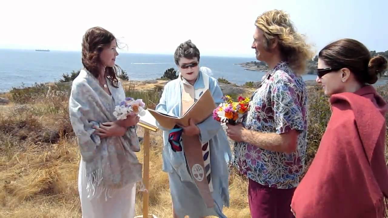 Gorgeous Handfasting Ceremony (Part 1 of 3) - YouTube
