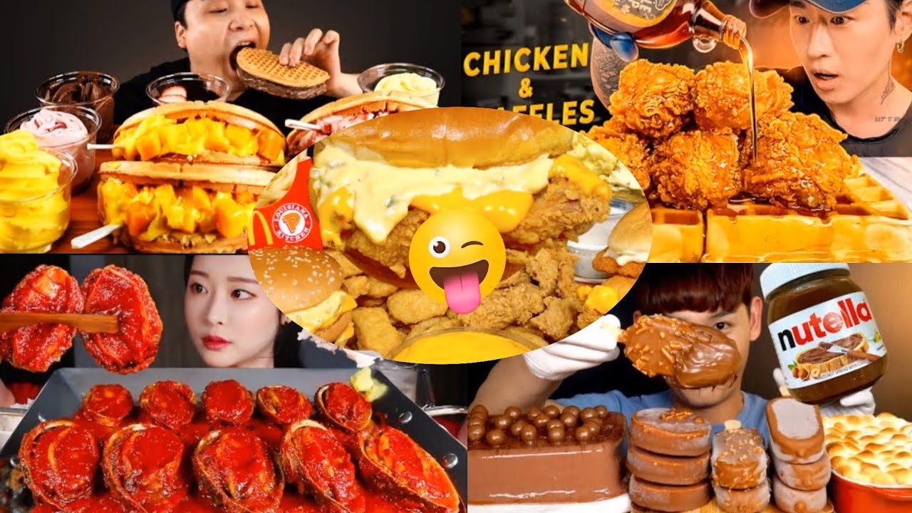 Food Cravings| Best Mukbang Compilation *Famous Mukbangers*Big_BITES ...