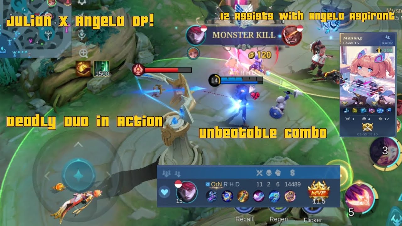 Julian x Angela: An Unbeatable Deadly Combo, with Angela Aspirant ...