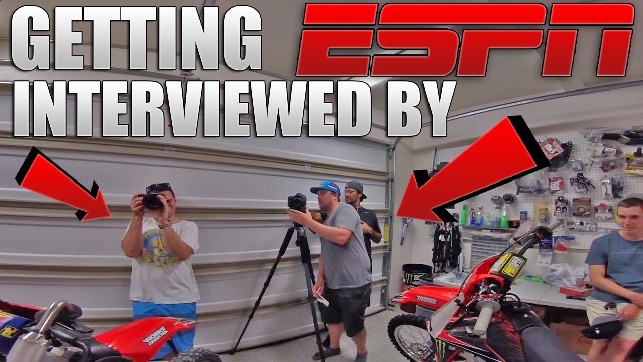 BEING INTERVIEWED BY ESPN! | Nate Adams - YouTube