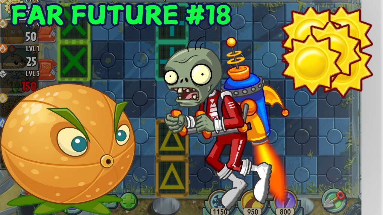 Tips And Tricks To collect Sun Mission | PVZ2 Far Future Day 18 - YouTube