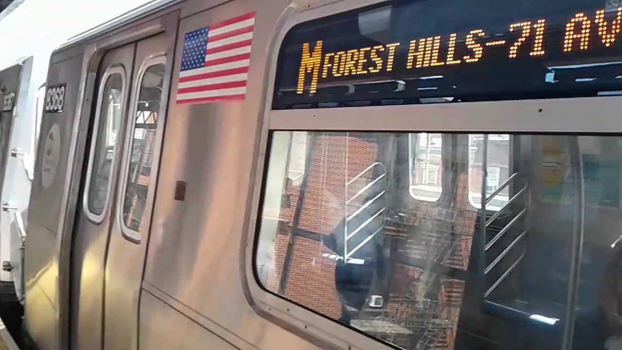 Forest Hills-71st Avenue & Metropolitan Avenue Bound R160A (M) Trains ...