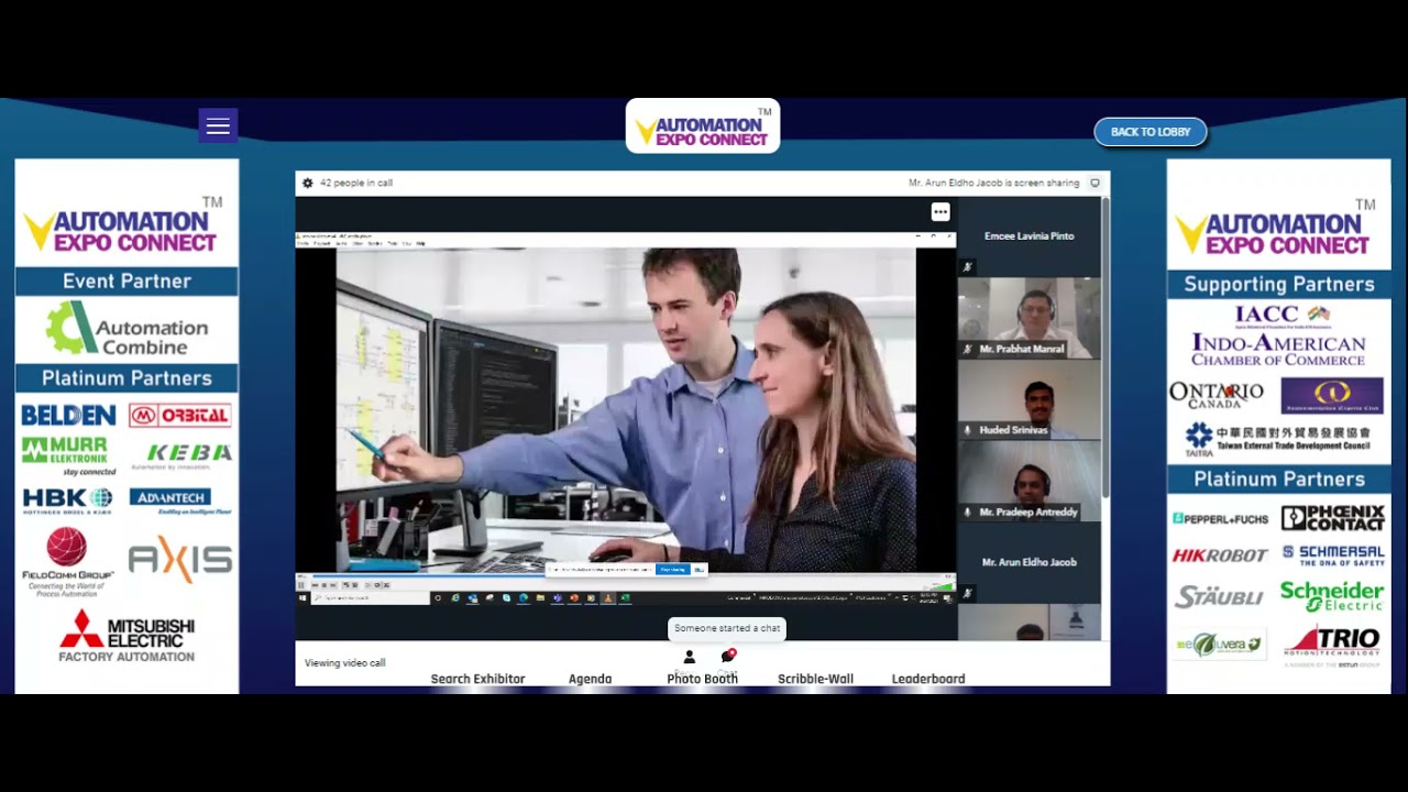 Tech presentations on 24th September 2021 at the Automation Expo ...