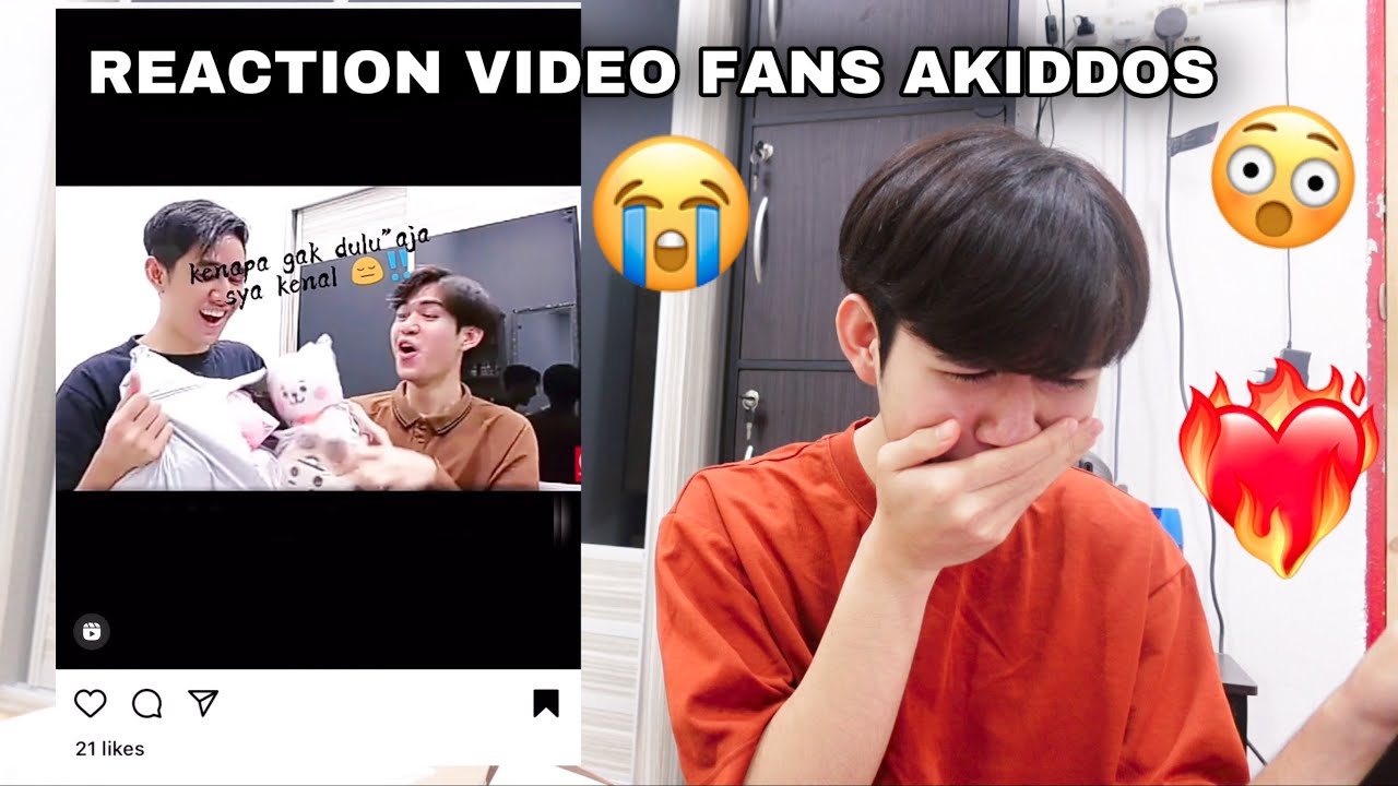 REACTION VIDEO FANS AKIDDOS 😍 - YouTube