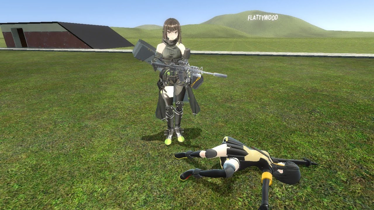 Garry's Mod : Girls' Frontline SNPCs = "Sentimental Keepsake" - YouTube