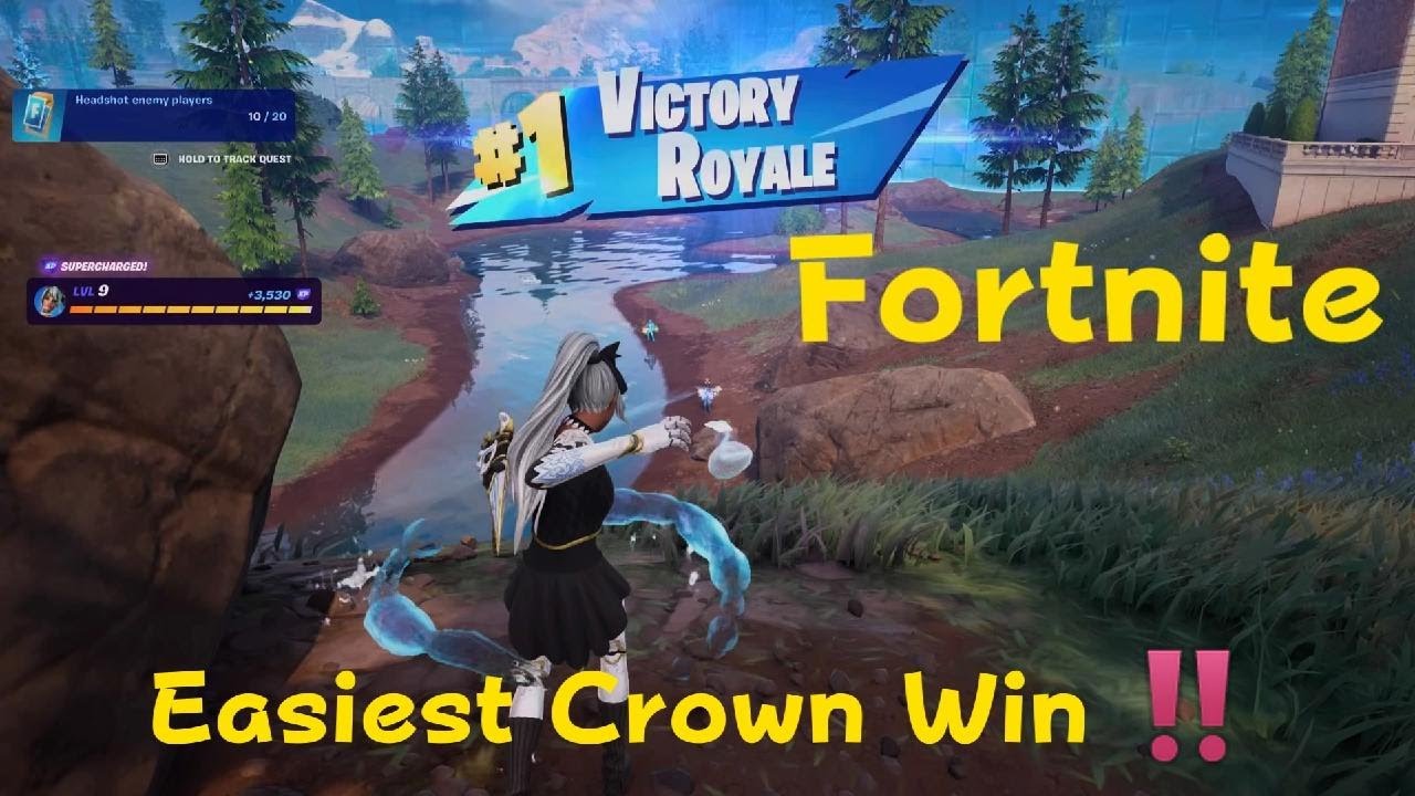 Fortnite Solo Victory Crown Win - YouTube