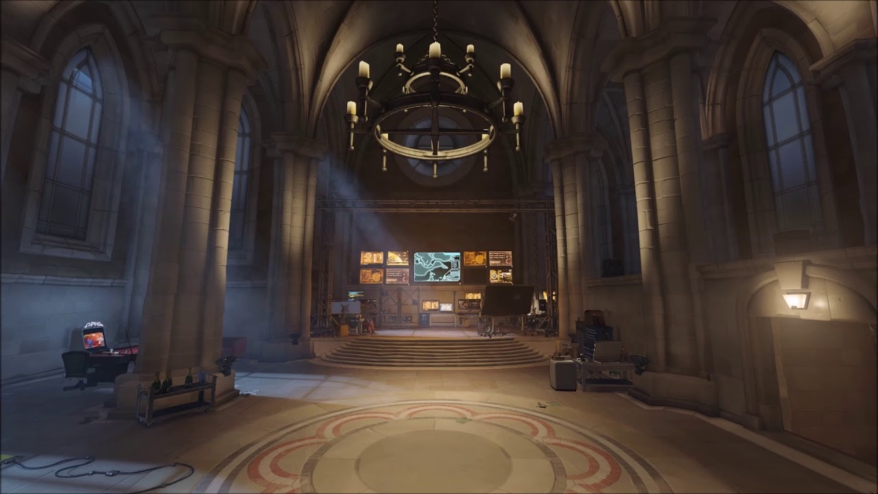 Kings Row Spawn Screensaver!!! Overwatch!!!! - YouTube