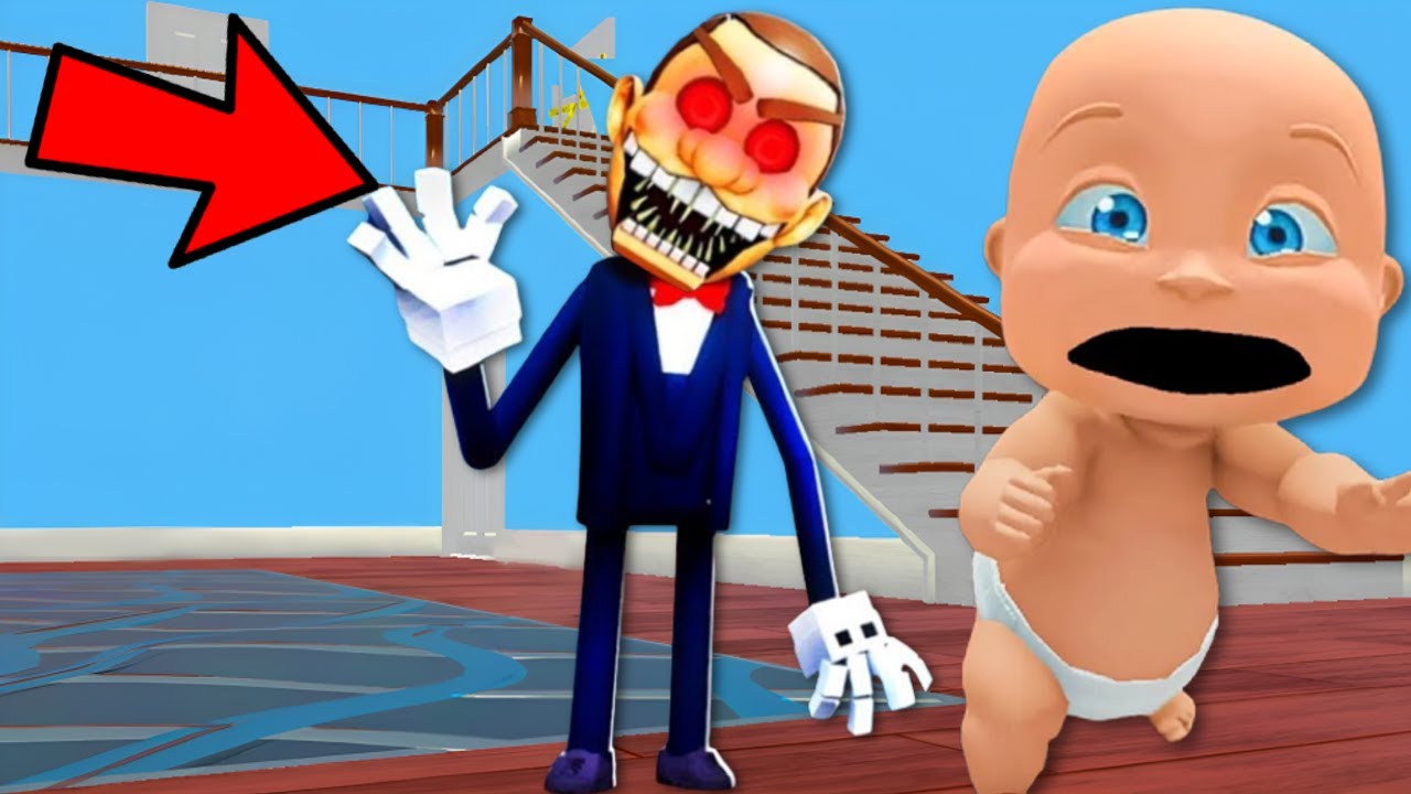 Baby Escapes CURSED TOYSHOP! - YouTube